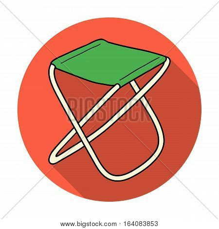 Folding Stool Icon Vector & Photo (Free Trial) | Bigstock