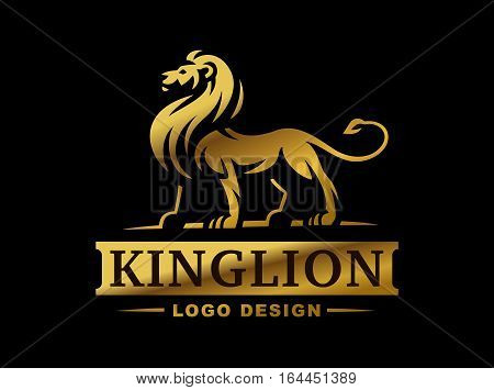 Gold Lion Logo - Vector & Photo (Free Trial) | Bigstock