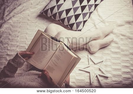 Woman Relaxing Book Image & Photo (Free Trial) | Bigstock