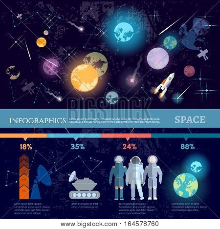 Space Infographics. Vector & Photo (Free Trial) | Bigstock