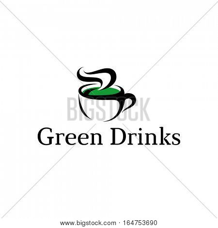 Green Drinks Logo Vector & Photo (Free Trial) | Bigstock