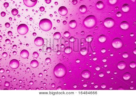 Purple Water Drops Image & Photo (Free Trial) | Bigstock