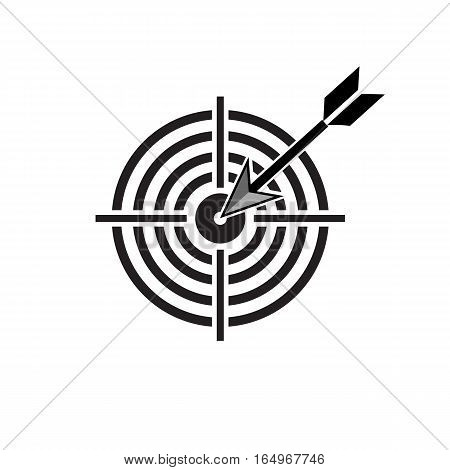 Target Icon On White Vector & Photo (Free Trial) | Bigstock