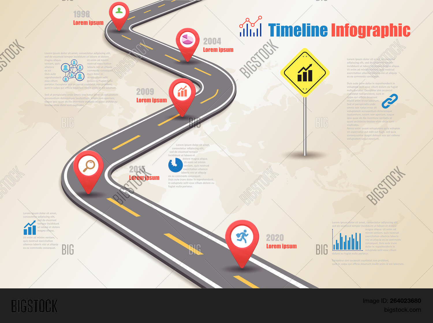 Business Road Signs Vector & Photo (Free Trial) | Bigstock