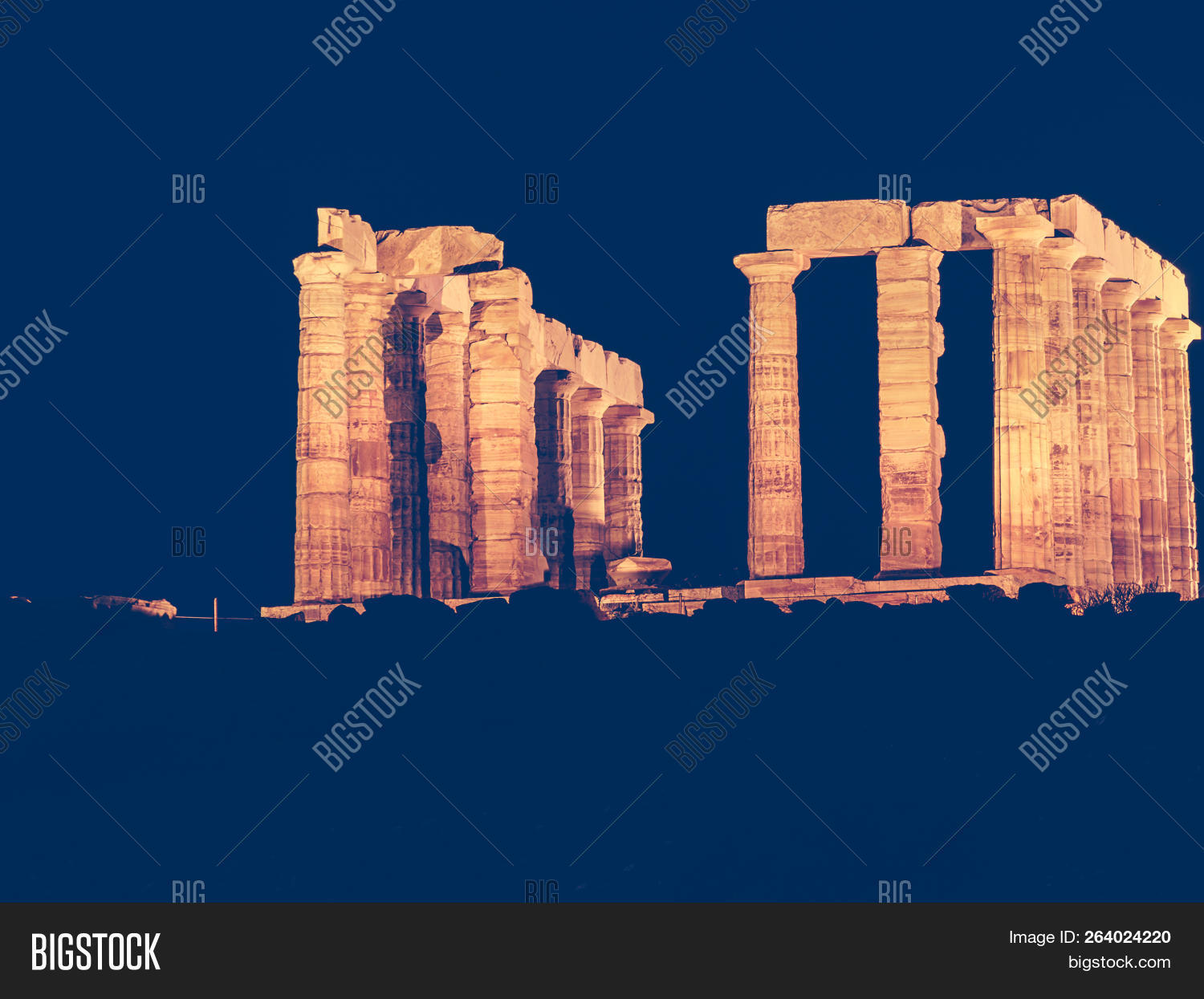 Night Scene Ruins Image & Photo (Free Trial) | Bigstock