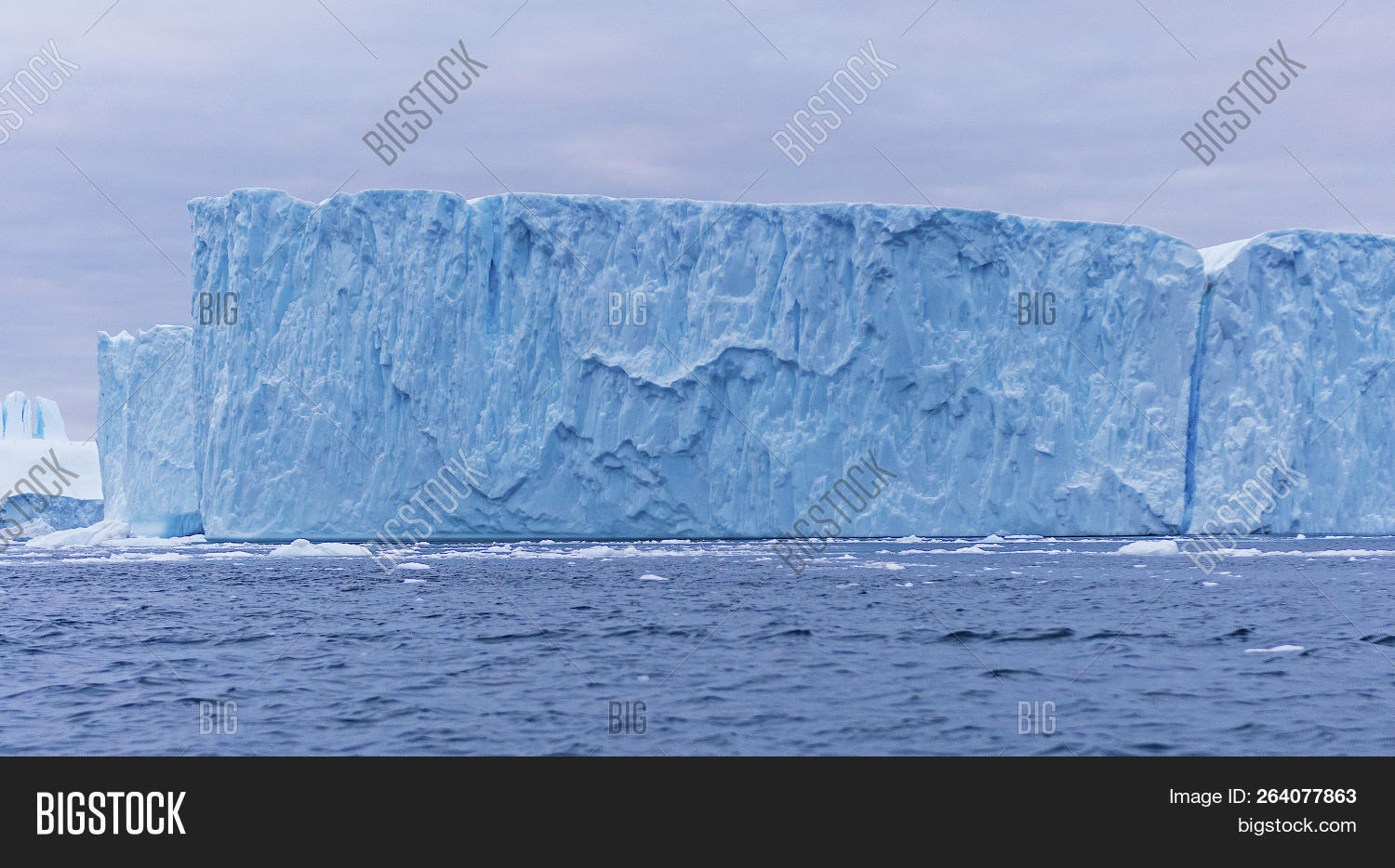 Icebergs Morning Fog Image & Photo (Free Trial) | Bigstock