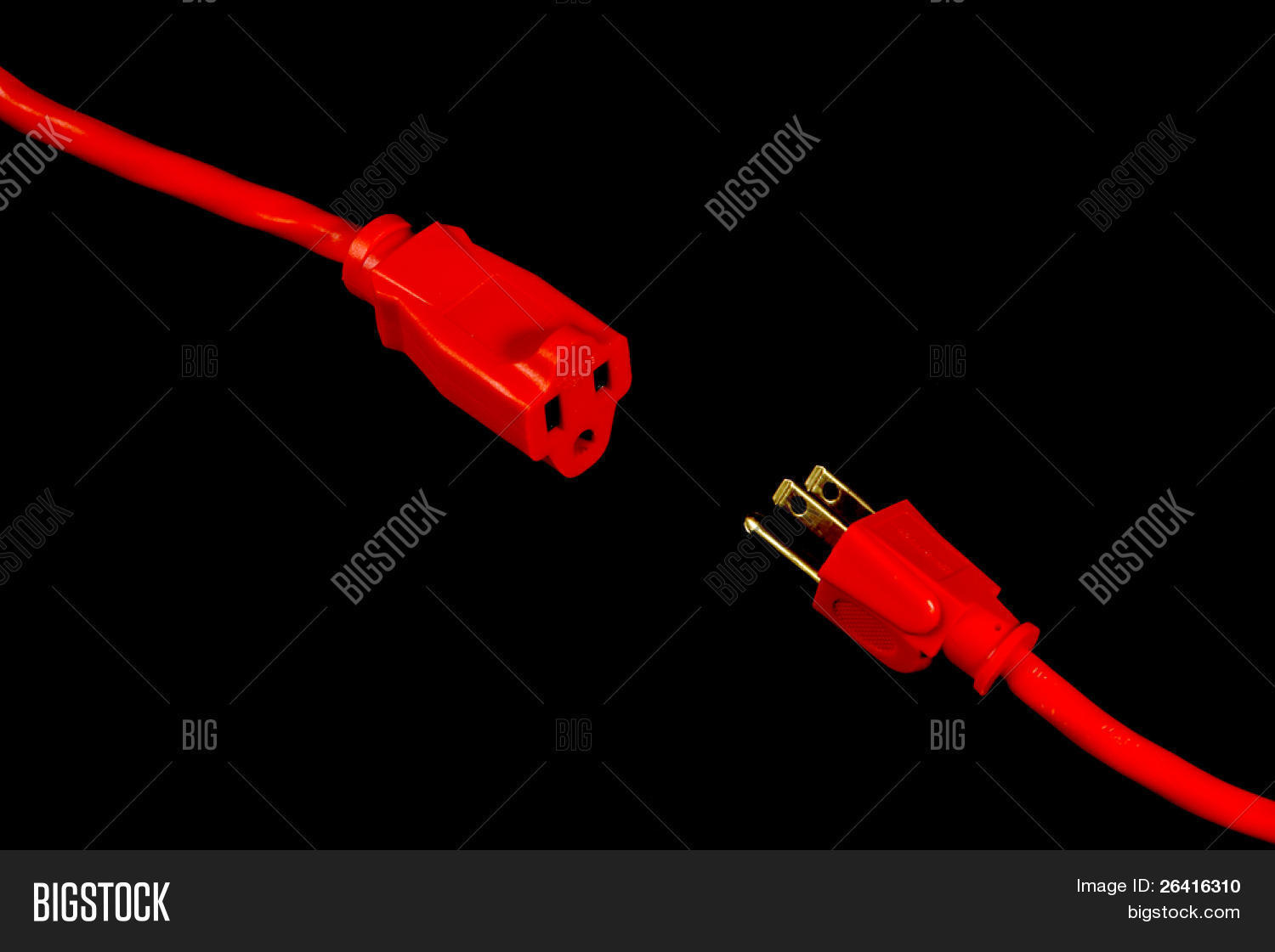 Orange Extension Cord Image & Photo (Free Trial) | Bigstock