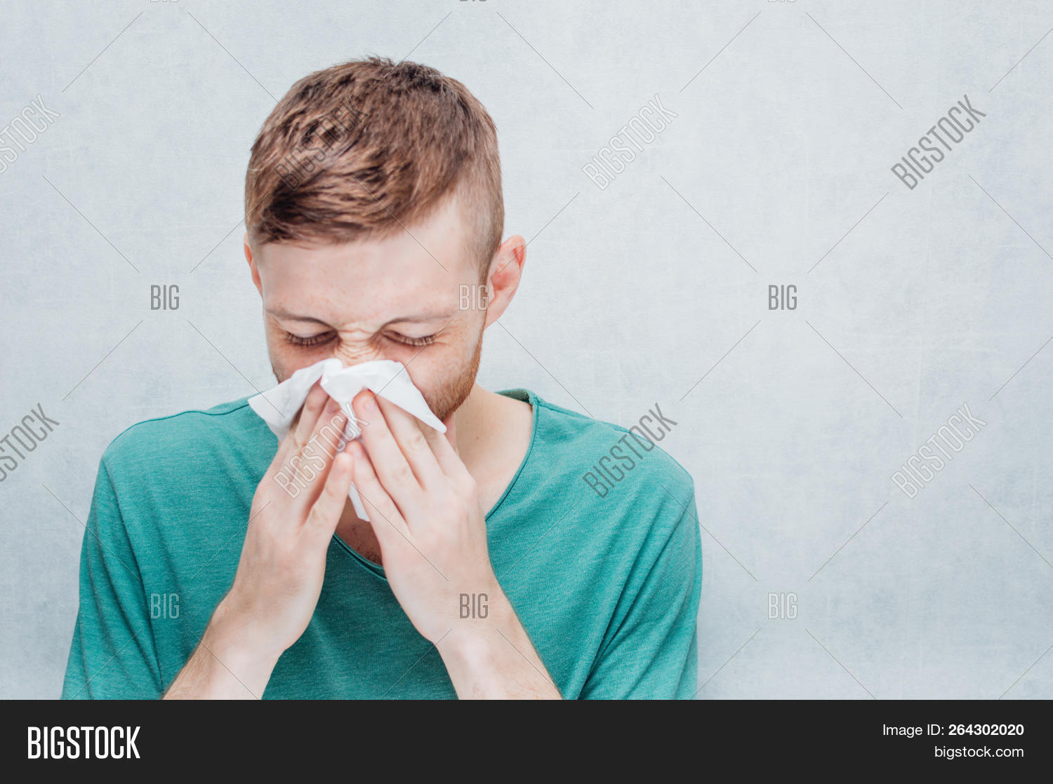 Young Guy Sick Flu. Image & Photo (Free Trial) | Bigstock
