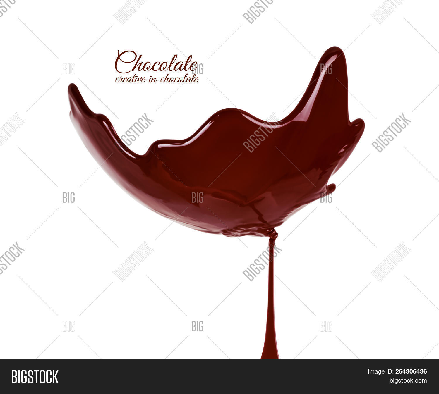 Melted Chocolate Syrup Image & Photo (Free Trial) | Bigstock