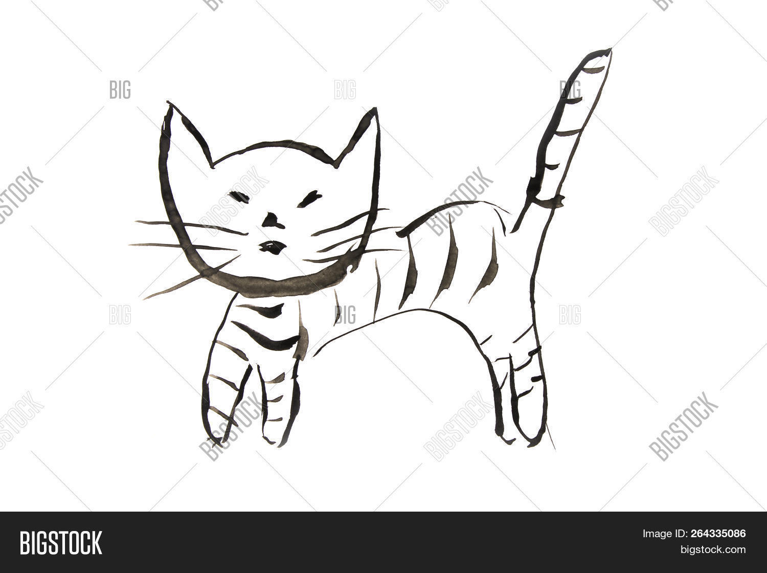 Children's Drawing Cat Image & Photo (Free Trial) | Bigstock