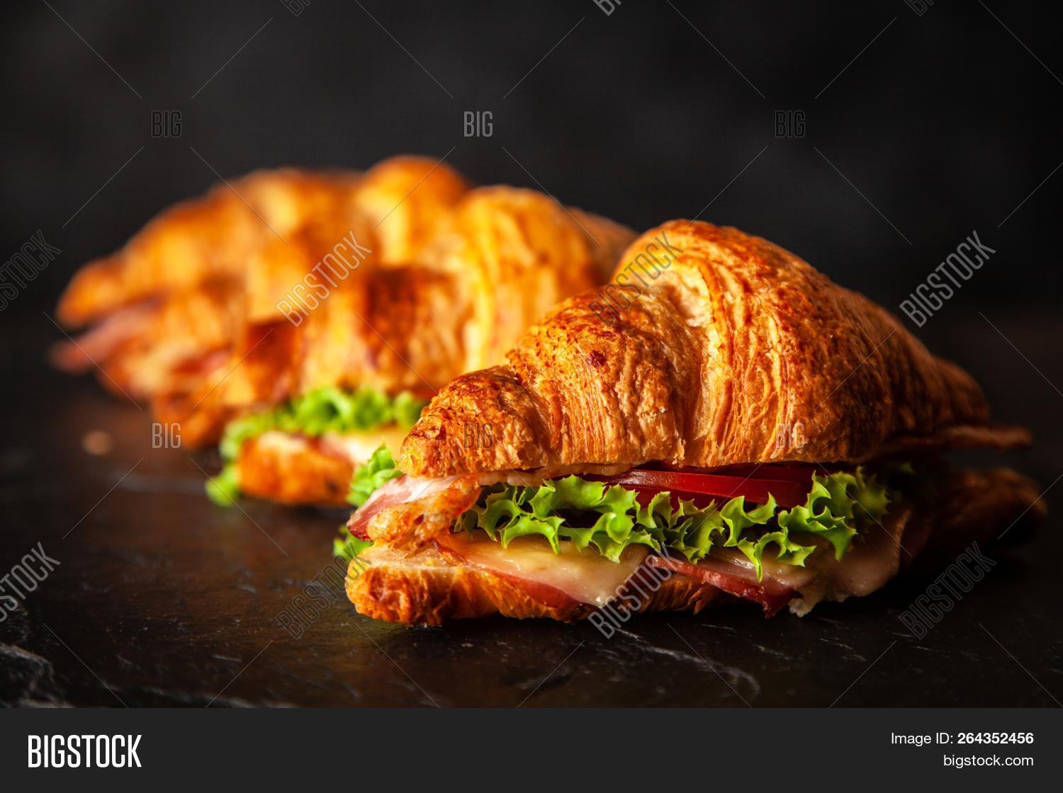 Classic BLT Croissant Image & Photo (Free Trial) | Bigstock