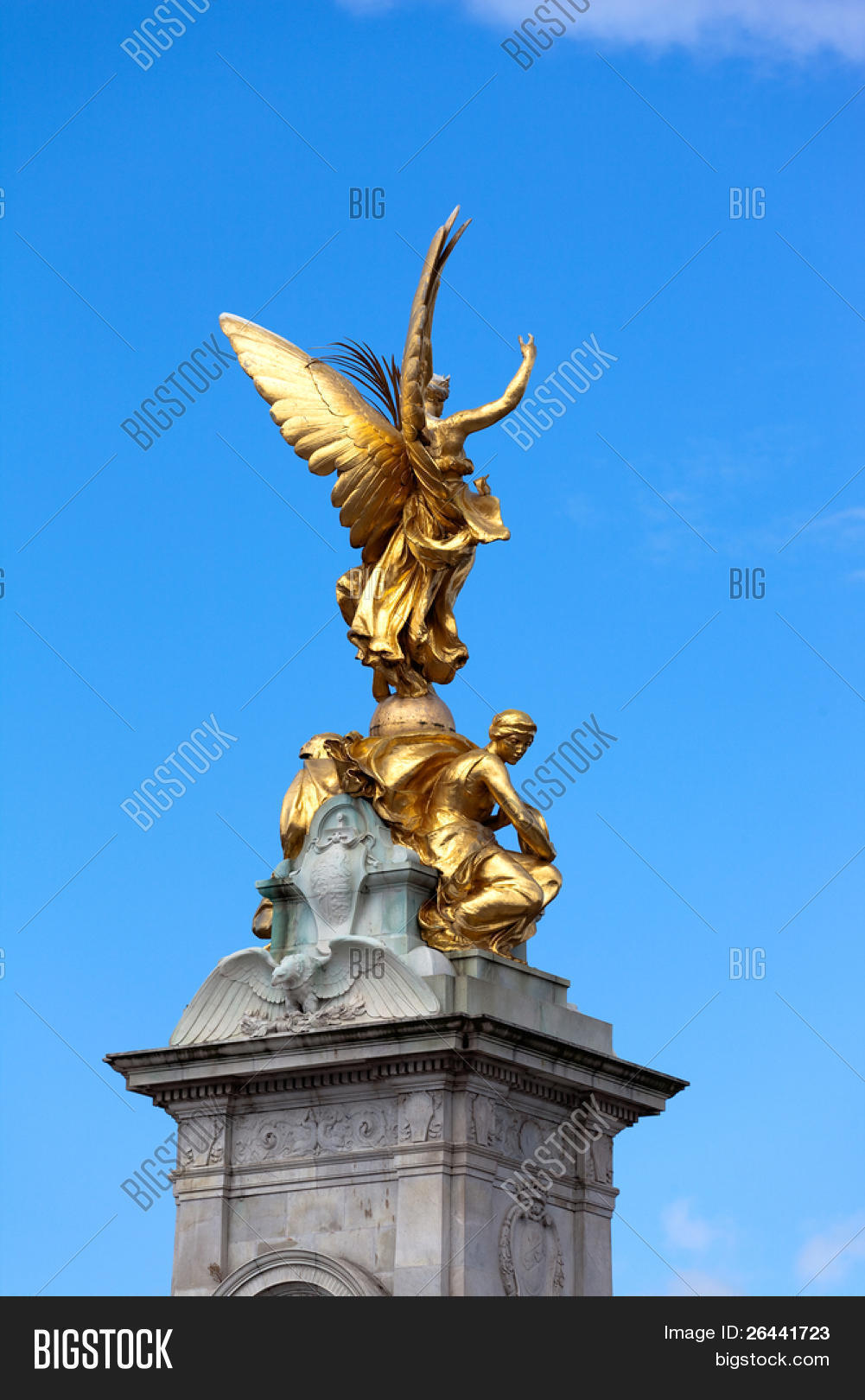 Gilded Statue Goddess Image & Photo (Free Trial) | Bigstock