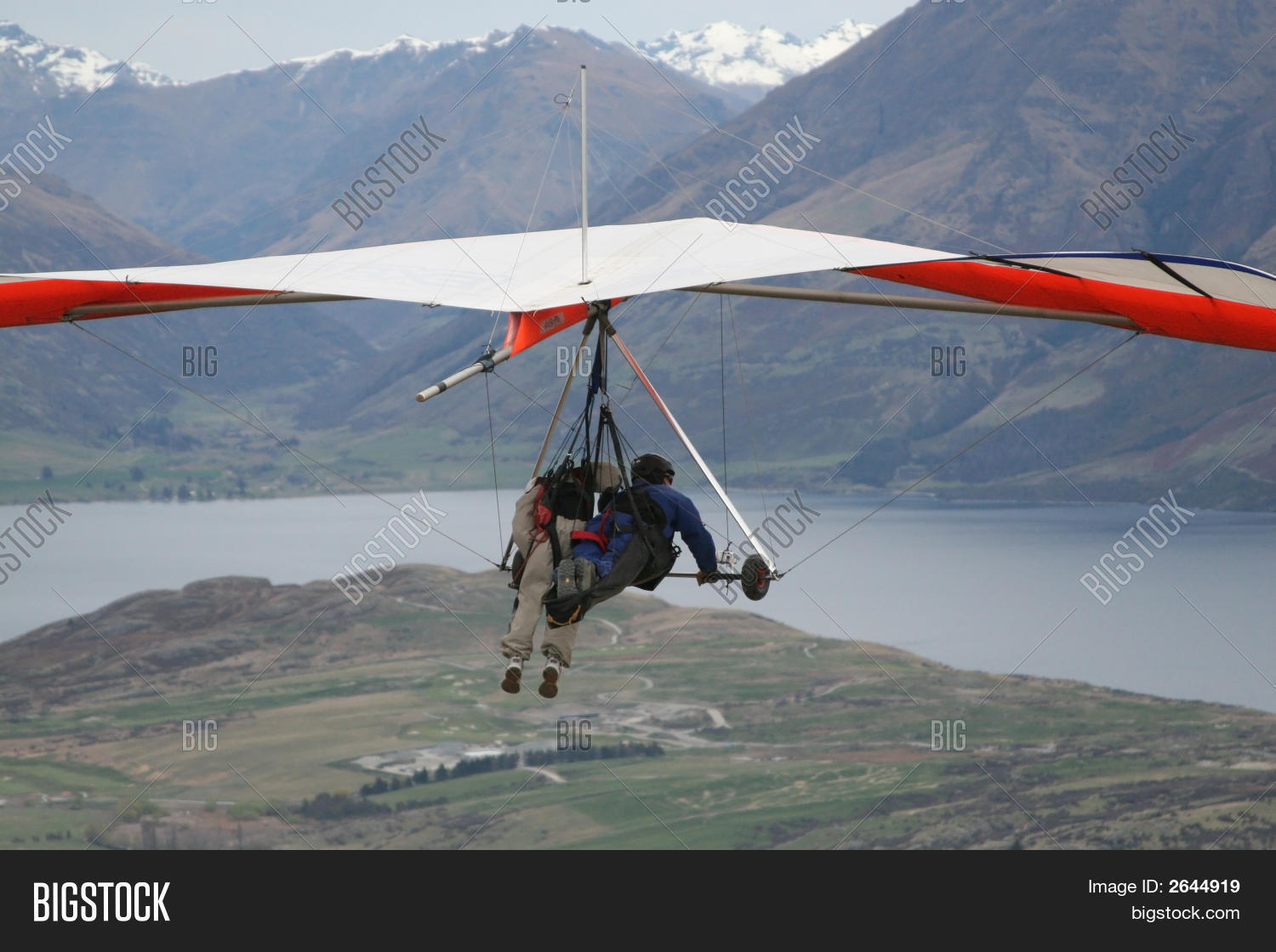 Paragliding - Aerial Image & Photo (Free Trial) | Bigstock