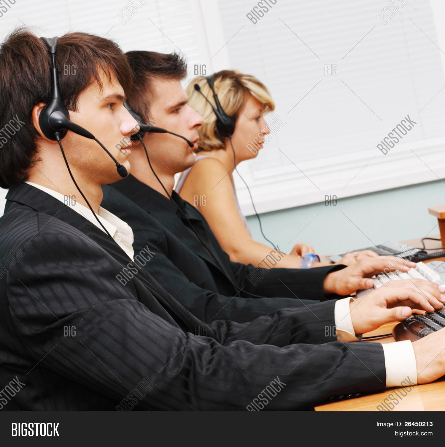 Customer Service Team Image & Photo (Free Trial) | Bigstock