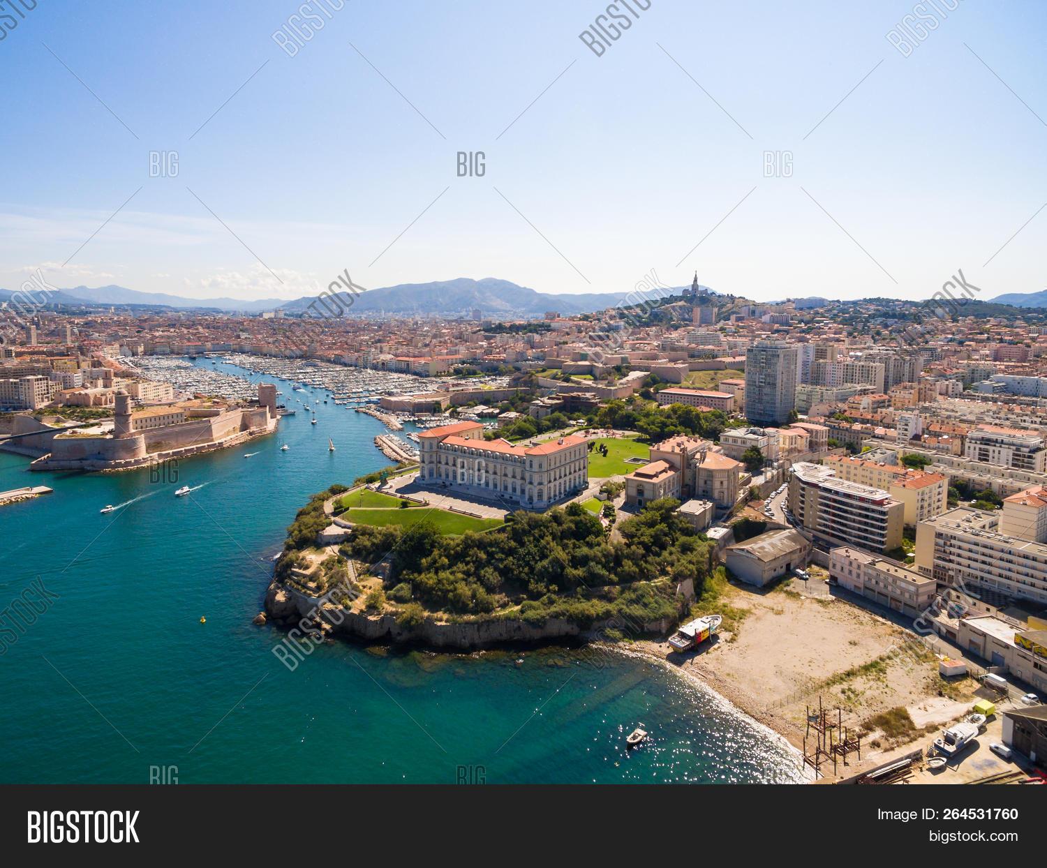 Aerial View Marseille Image & Photo (Free Trial) | Bigstock
