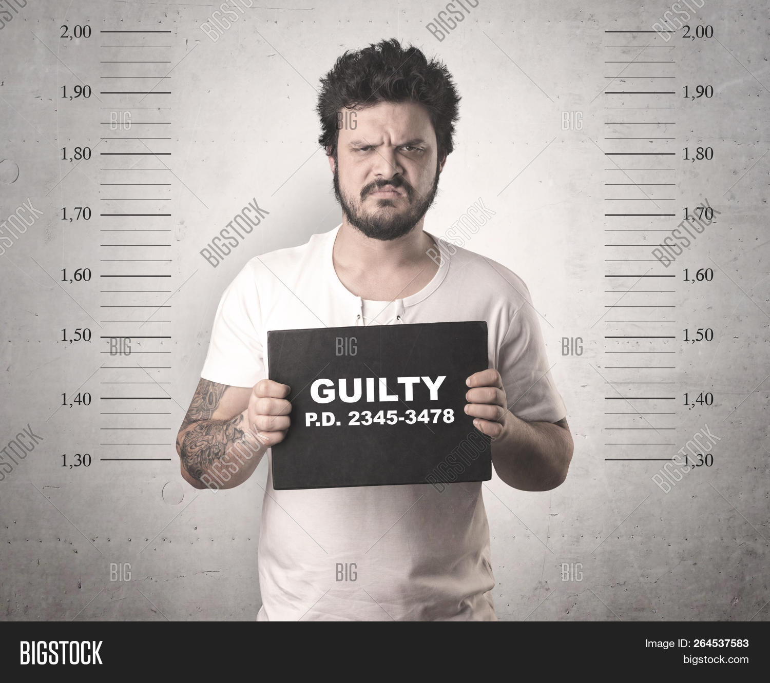 Caught Guilty Man ID Image & Photo (Free Trial) | Bigstock