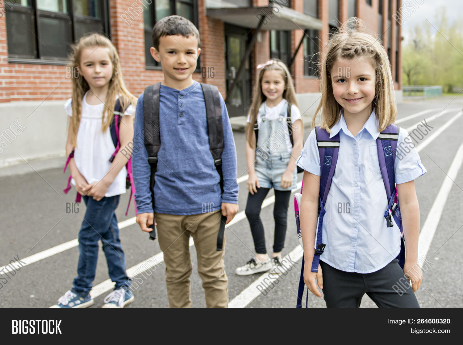 Group Students Outside Image & Photo (Free Trial) | Bigstock