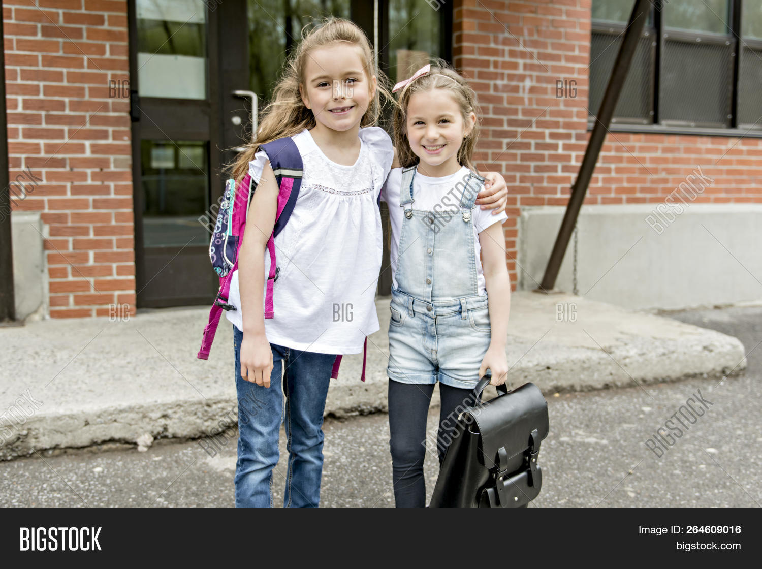 Two Students Outside Image & Photo (Free Trial) | Bigstock