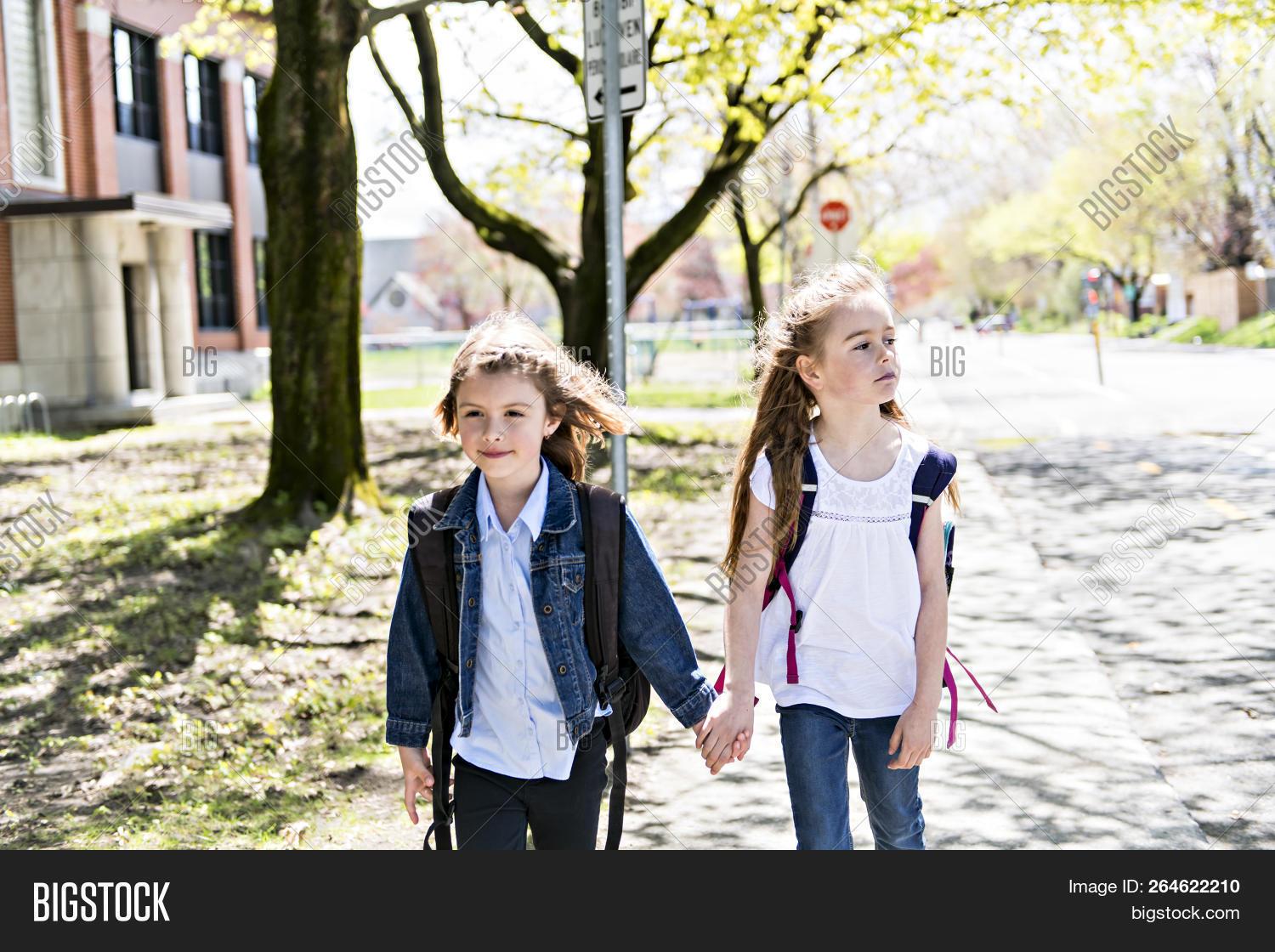 Two Students Outside Image & Photo (Free Trial) | Bigstock