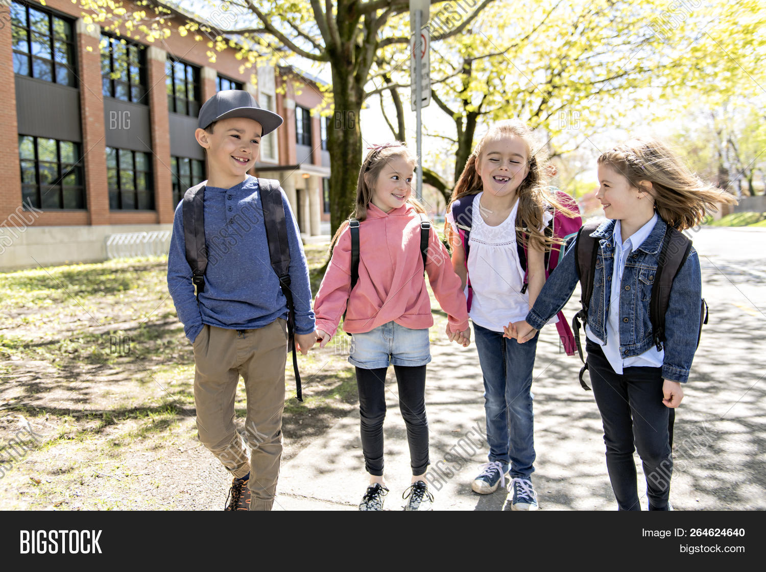 Group Students Outside Image & Photo (Free Trial) | Bigstock