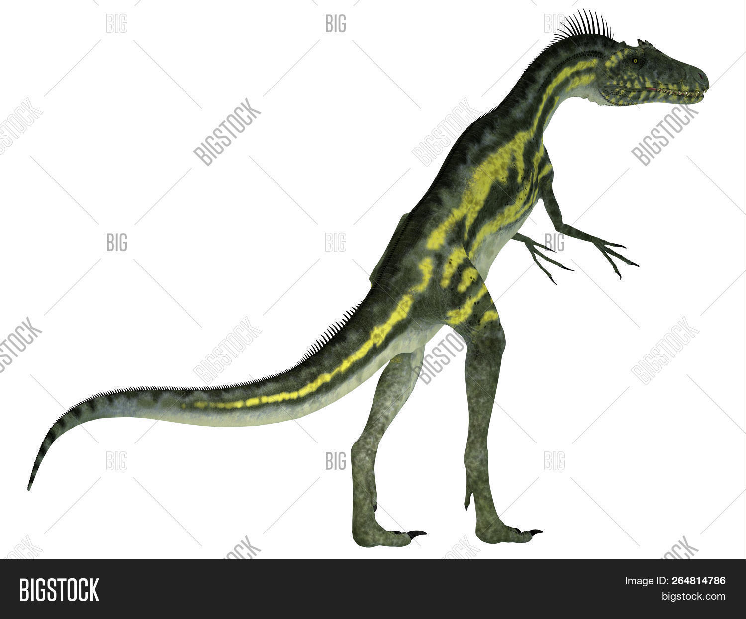 Deltadromeus Dinosaur Image & Photo (Free Trial) | Bigstock