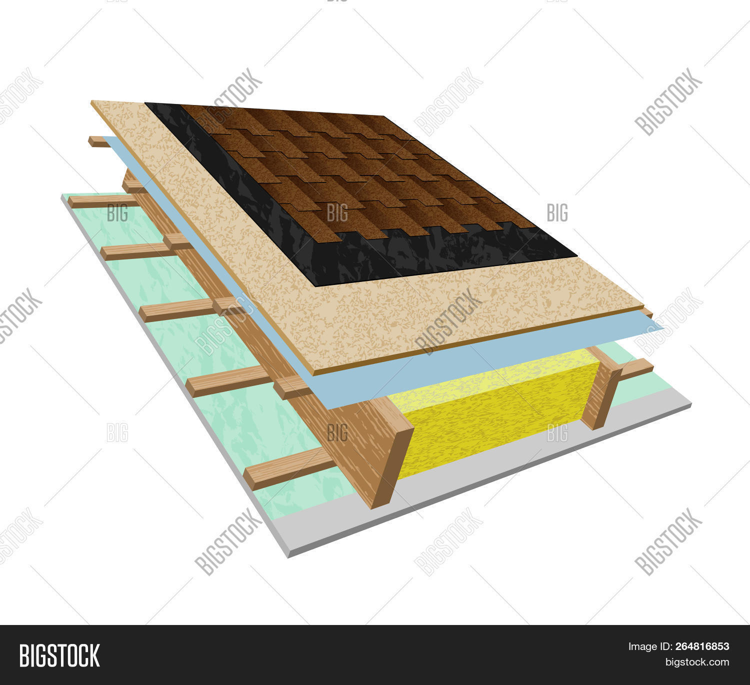 Roof Structure Cut - Image & Photo (Free Trial) | Bigstock