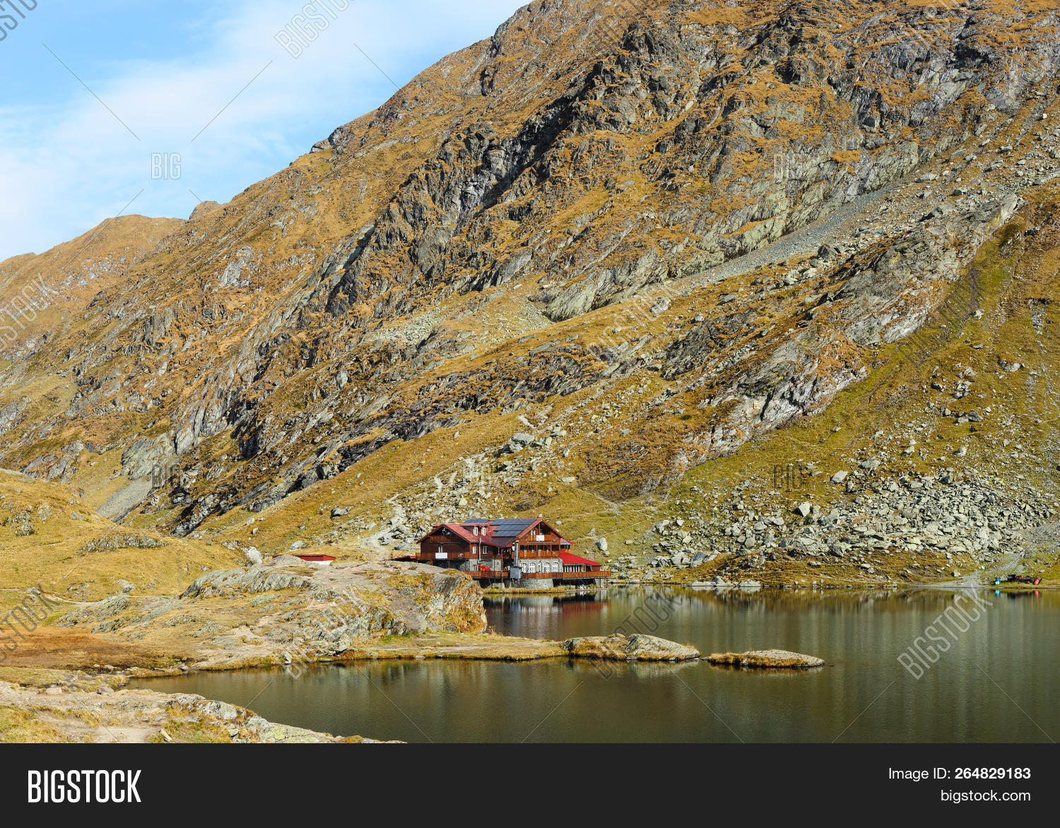 Glacier Lake Balea ( Image & Photo (Free Trial) | Bigstock