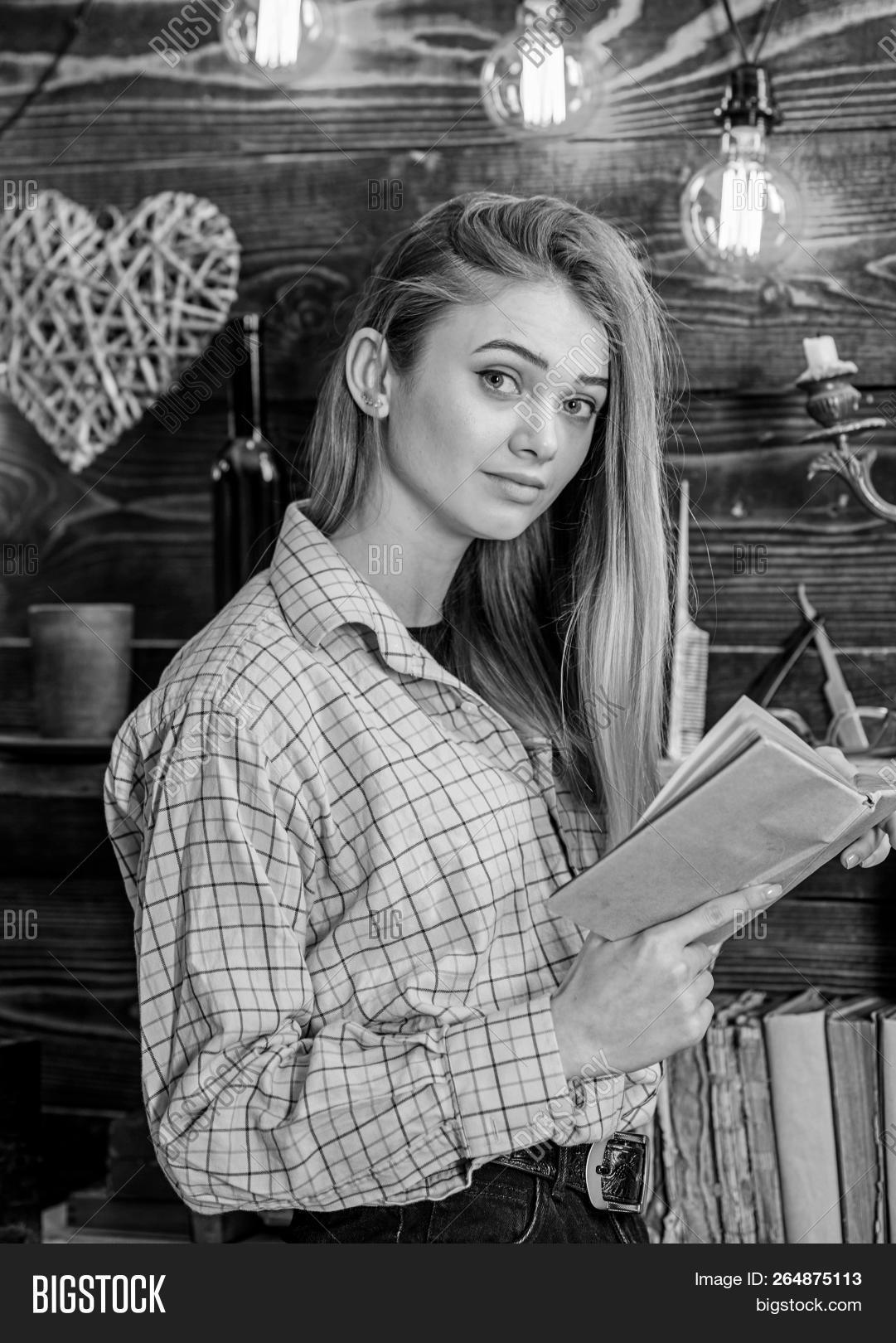 Girl Reading Poetry Image & Photo (Free Trial) | Bigstock