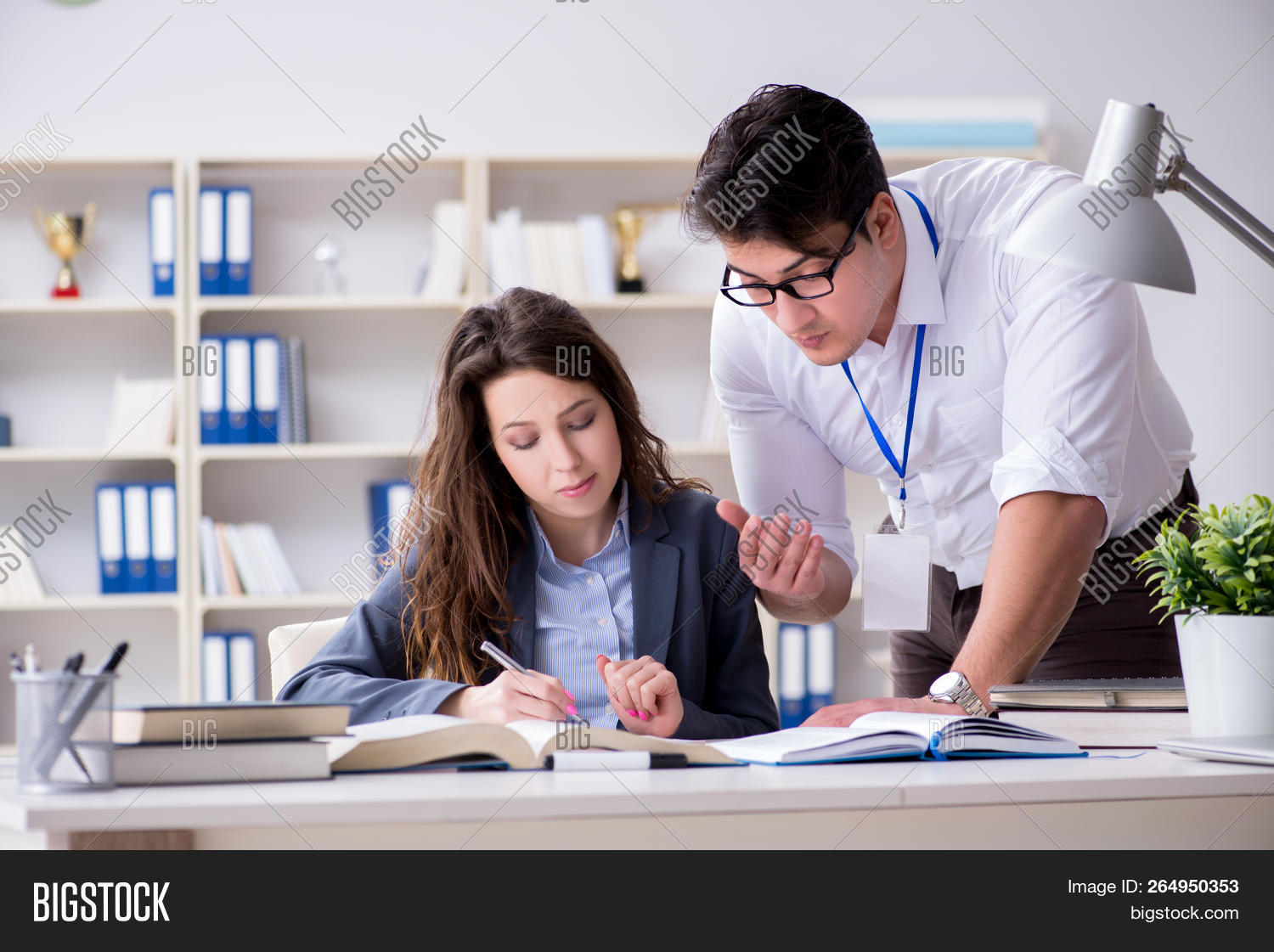 Teacher Explaining Image & Photo (Free Trial) | Bigstock