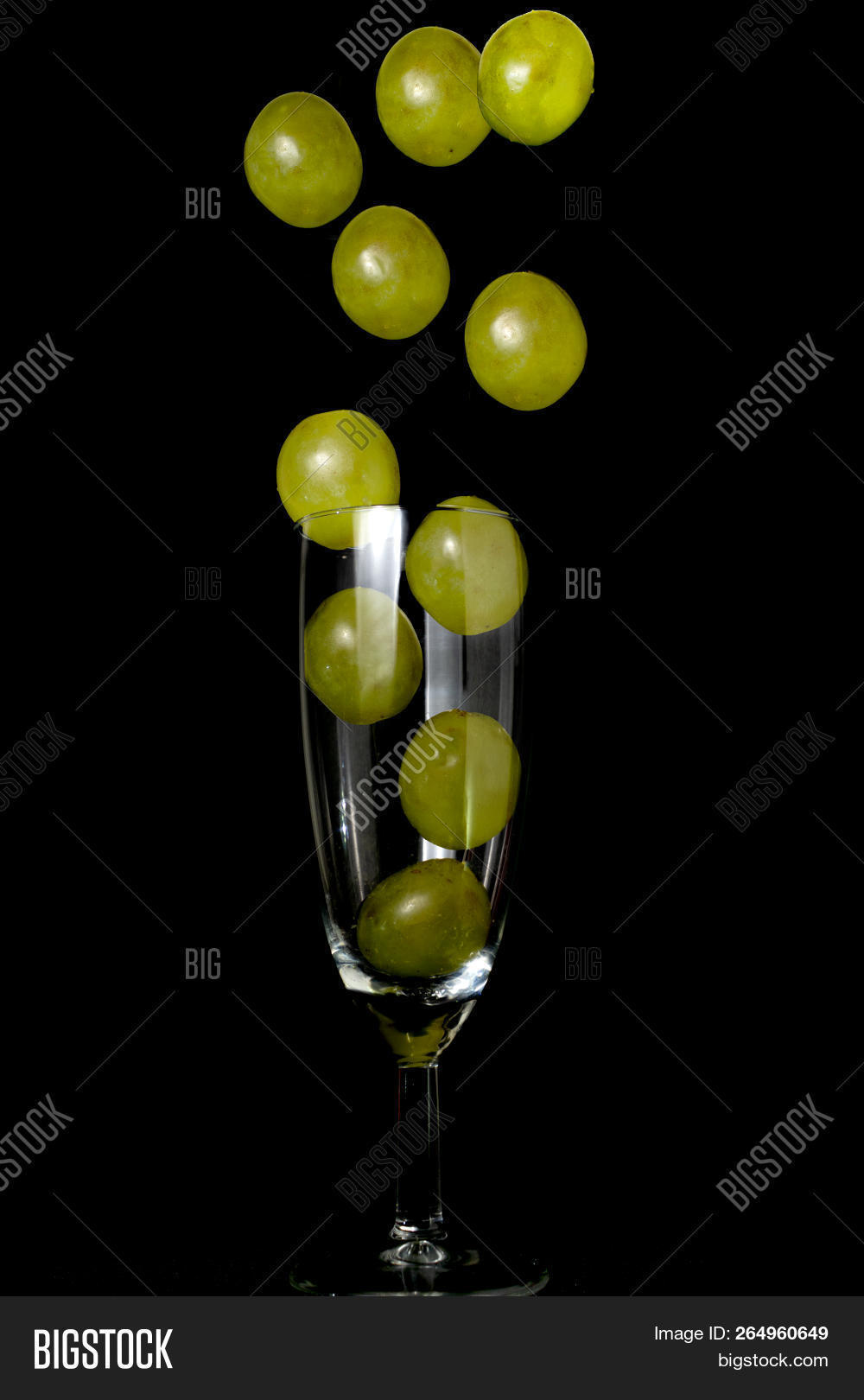 Grapes Falling Into Image & Photo (Free Trial) | Bigstock