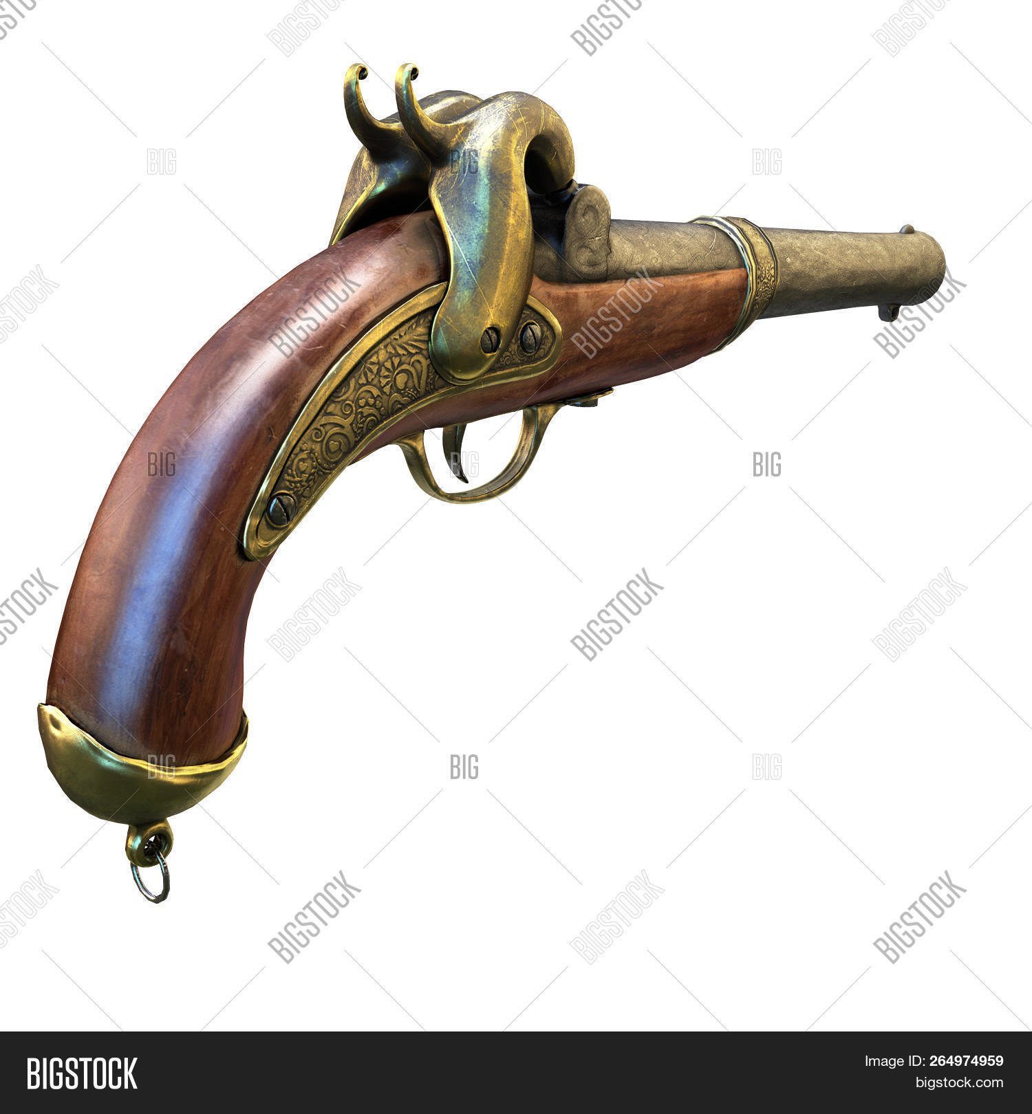 Pirate Pistol, Image & Photo (Free Trial) | Bigstock