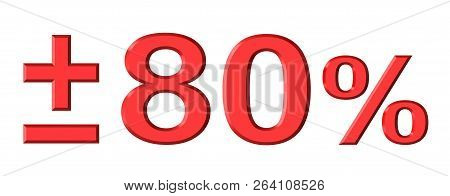 3d Render Eighty Image & Photo (Free Trial) | Bigstock