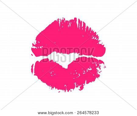 Glamour Pink Lips Vector & Photo (Free Trial) | Bigstock
