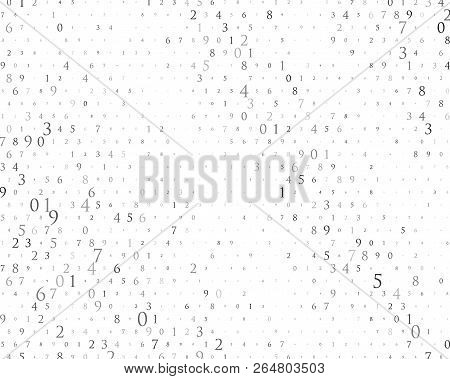 Random Numbers 0 9. Vector & Photo (Free Trial) | Bigstock