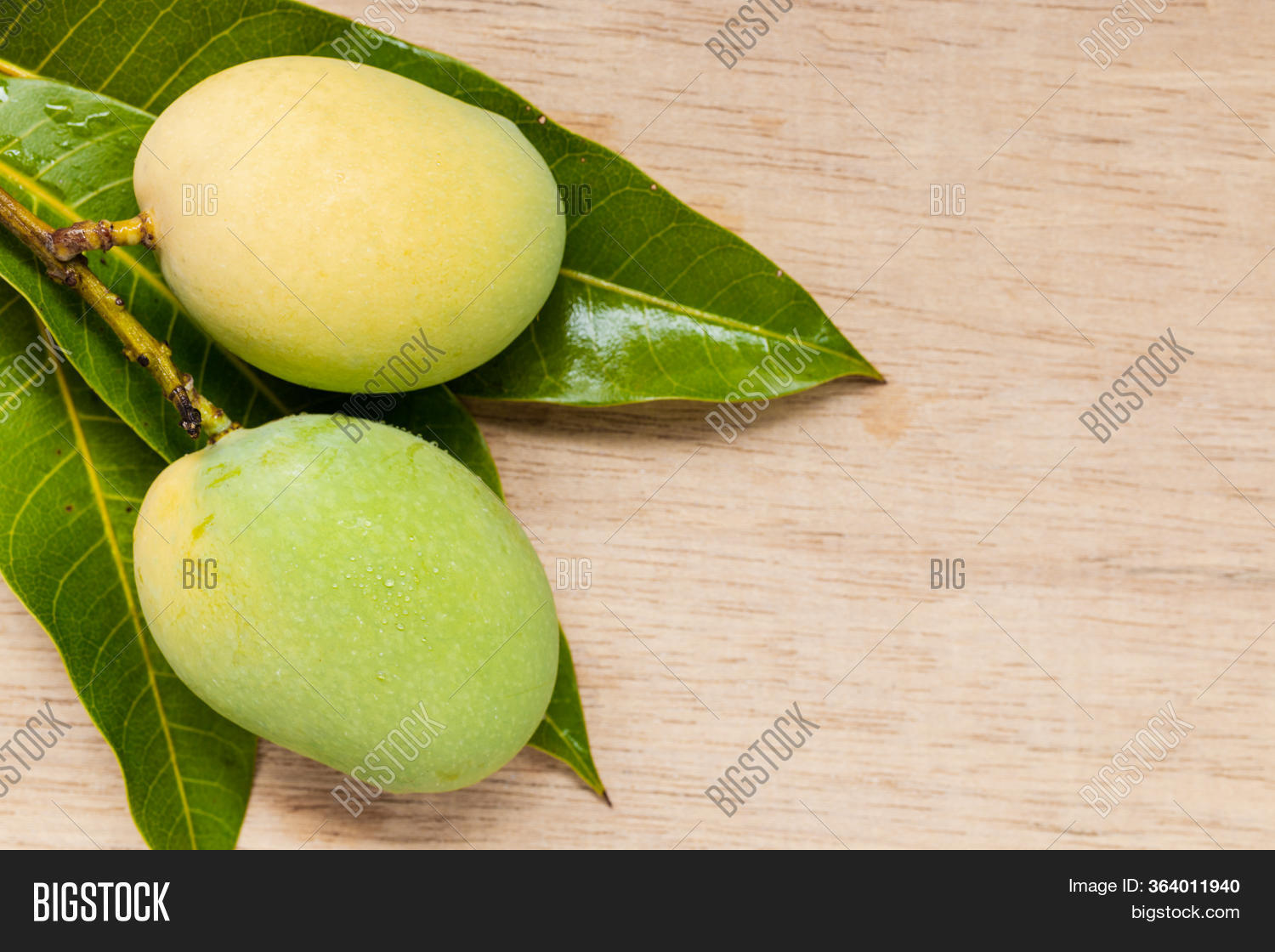 Wild Mango On Wooden Image & Photo (Free Trial) | Bigstock