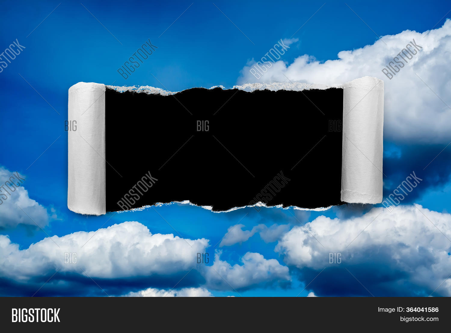 Hole Day Sky Torn Image & Photo (Free Trial) | Bigstock