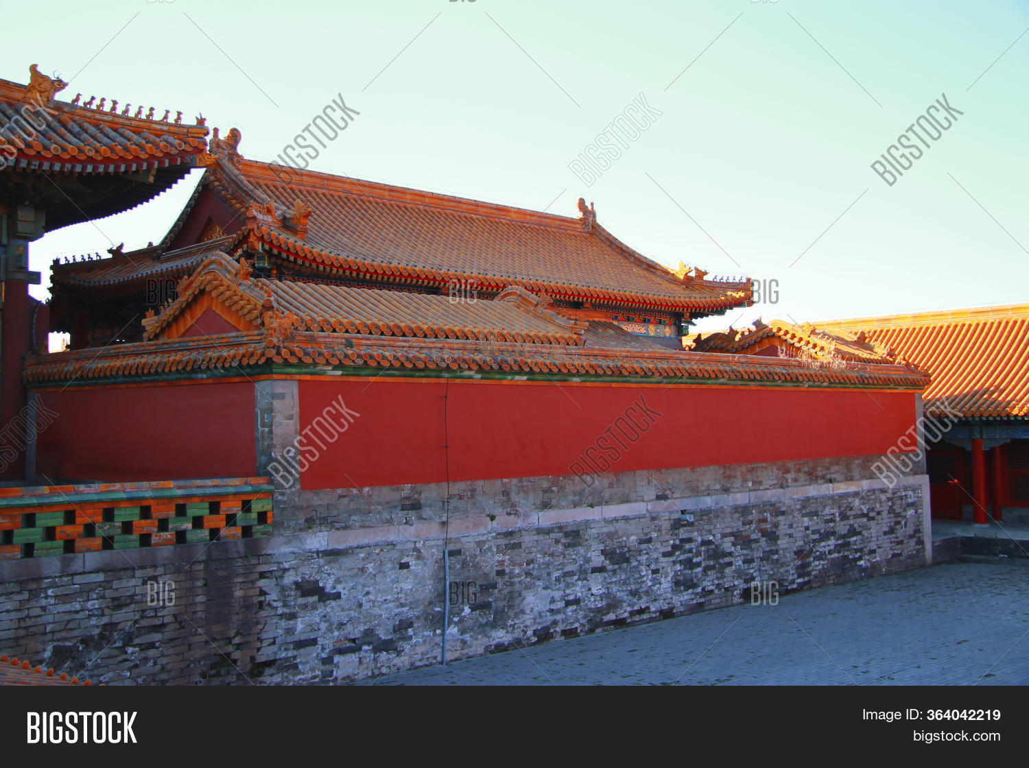 Temples Forbidden City Image & Photo (Free Trial) | Bigstock