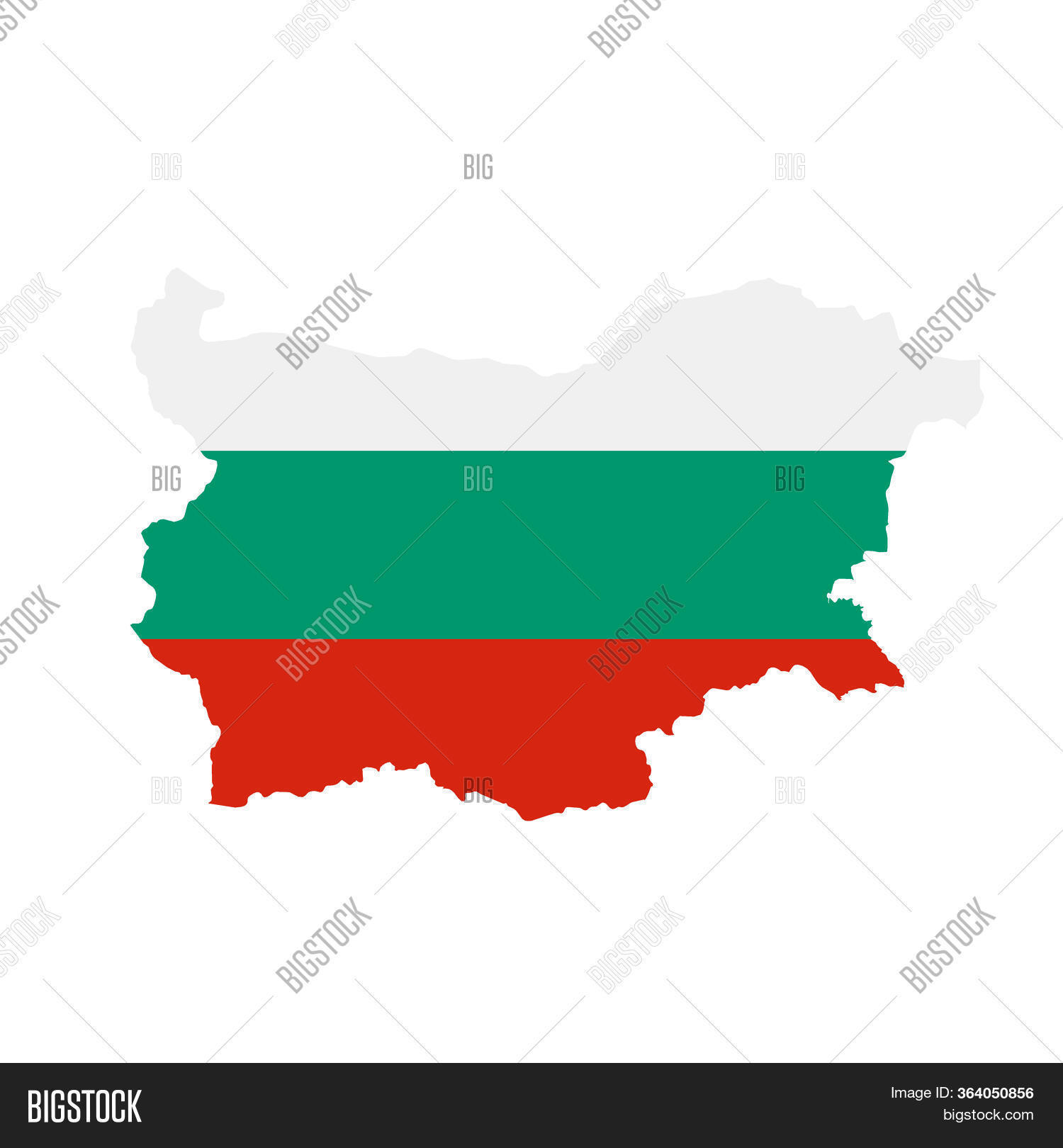 Bulgaria Flag Map. Image & Photo (Free Trial) | Bigstock