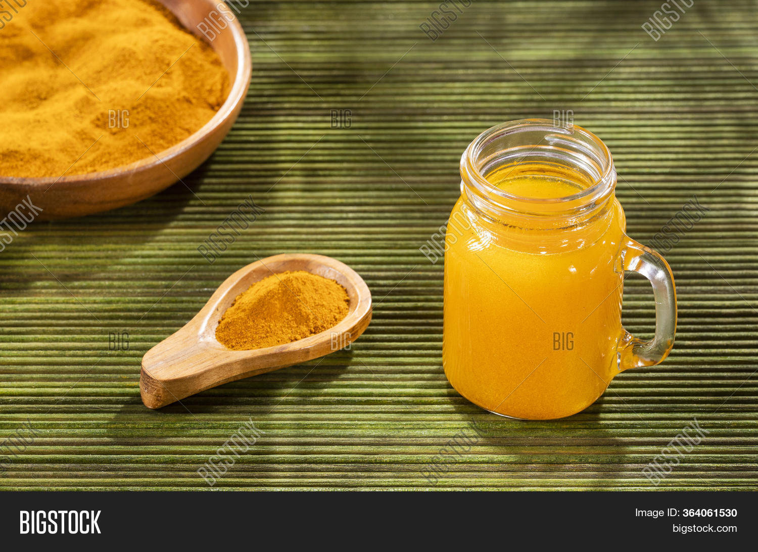 Spoon Organic Turmeric Image & Photo (Free Trial) | Bigstock