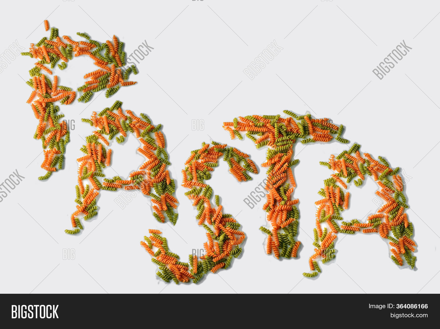 Word Pasta Made Image & Photo (Free Trial) | Bigstock