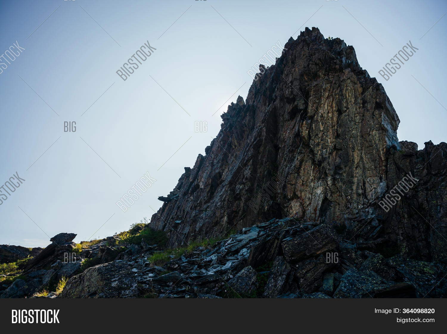 Silhouette Big Rock. Image & Photo (Free Trial) | Bigstock