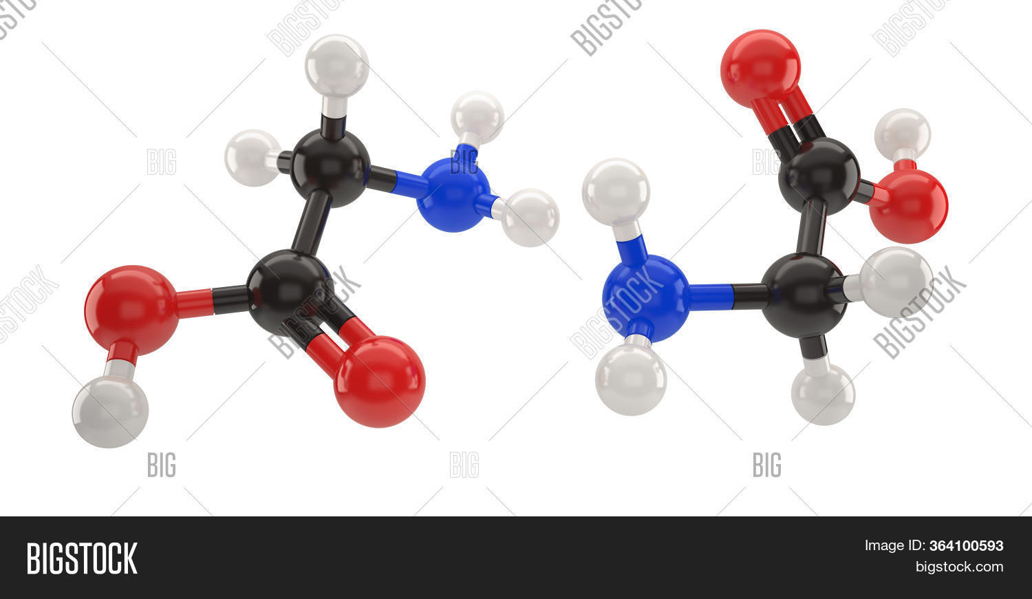 Glycine Molecule Image & Photo (Free Trial) | Bigstock