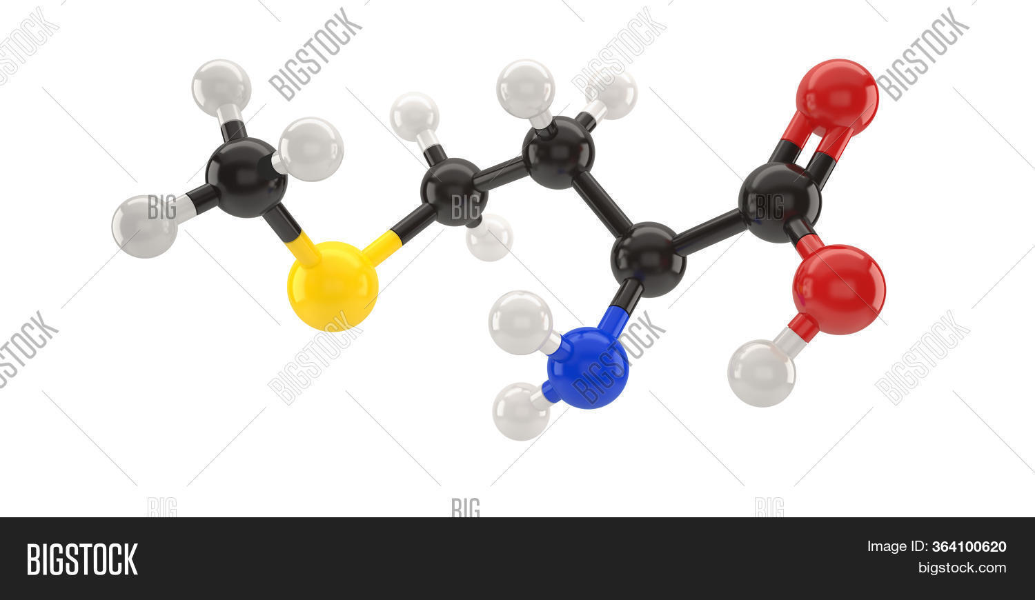 Methionine Molecule Image & Photo (Free Trial) | Bigstock