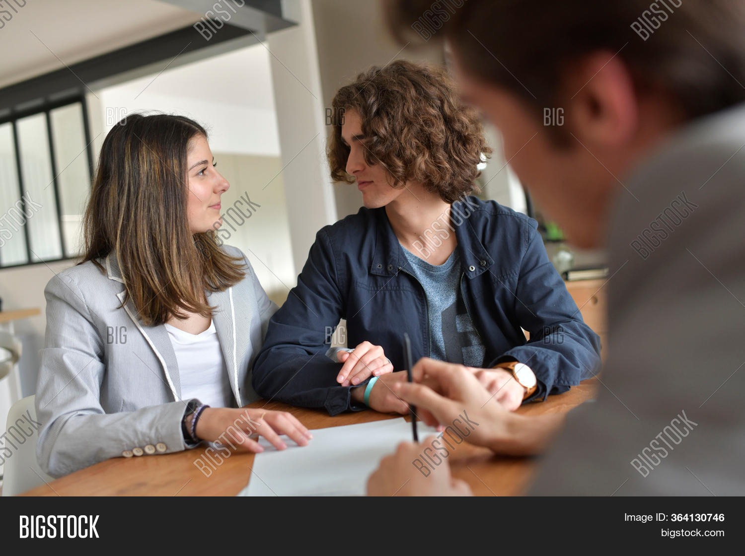Young Couple Meeting Image & Photo (Free Trial) | Bigstock