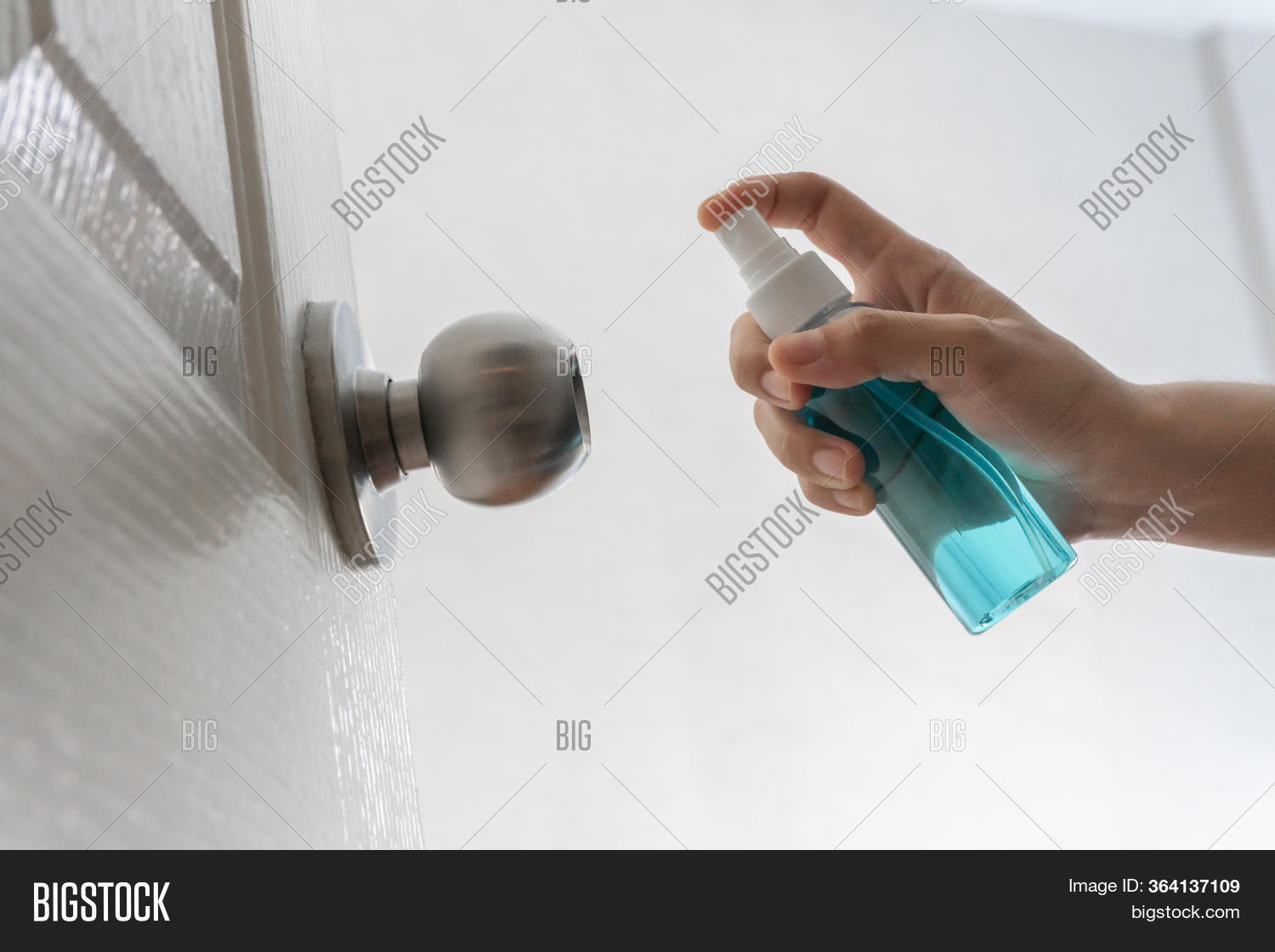 Hand Applying Alcohol Image & Photo (Free Trial) | Bigstock