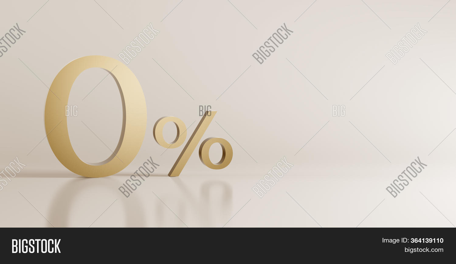Premium Gold Zero Image & Photo (Free Trial) | Bigstock