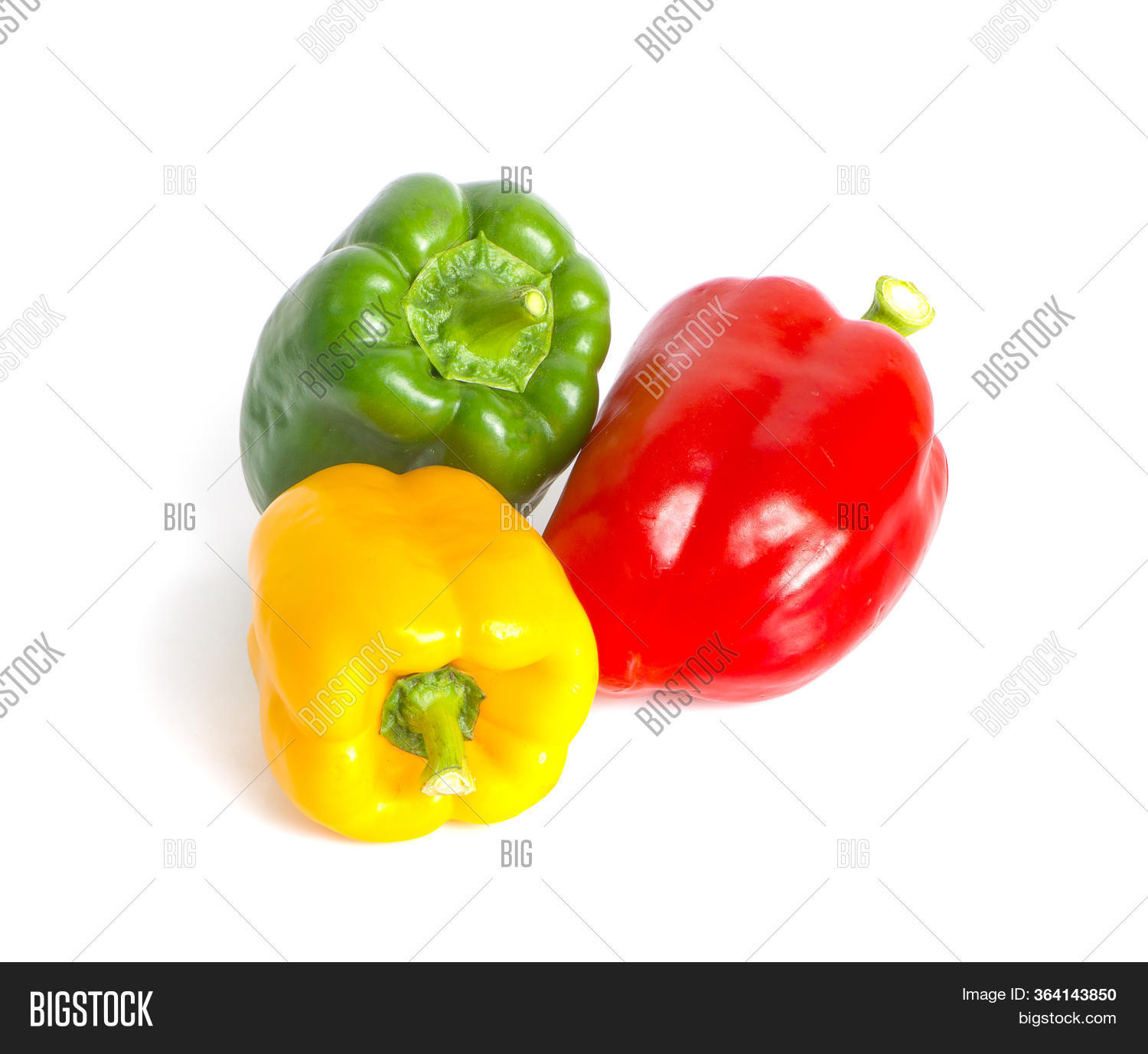 Three Bell Peppers Image & Photo (Free Trial) | Bigstock