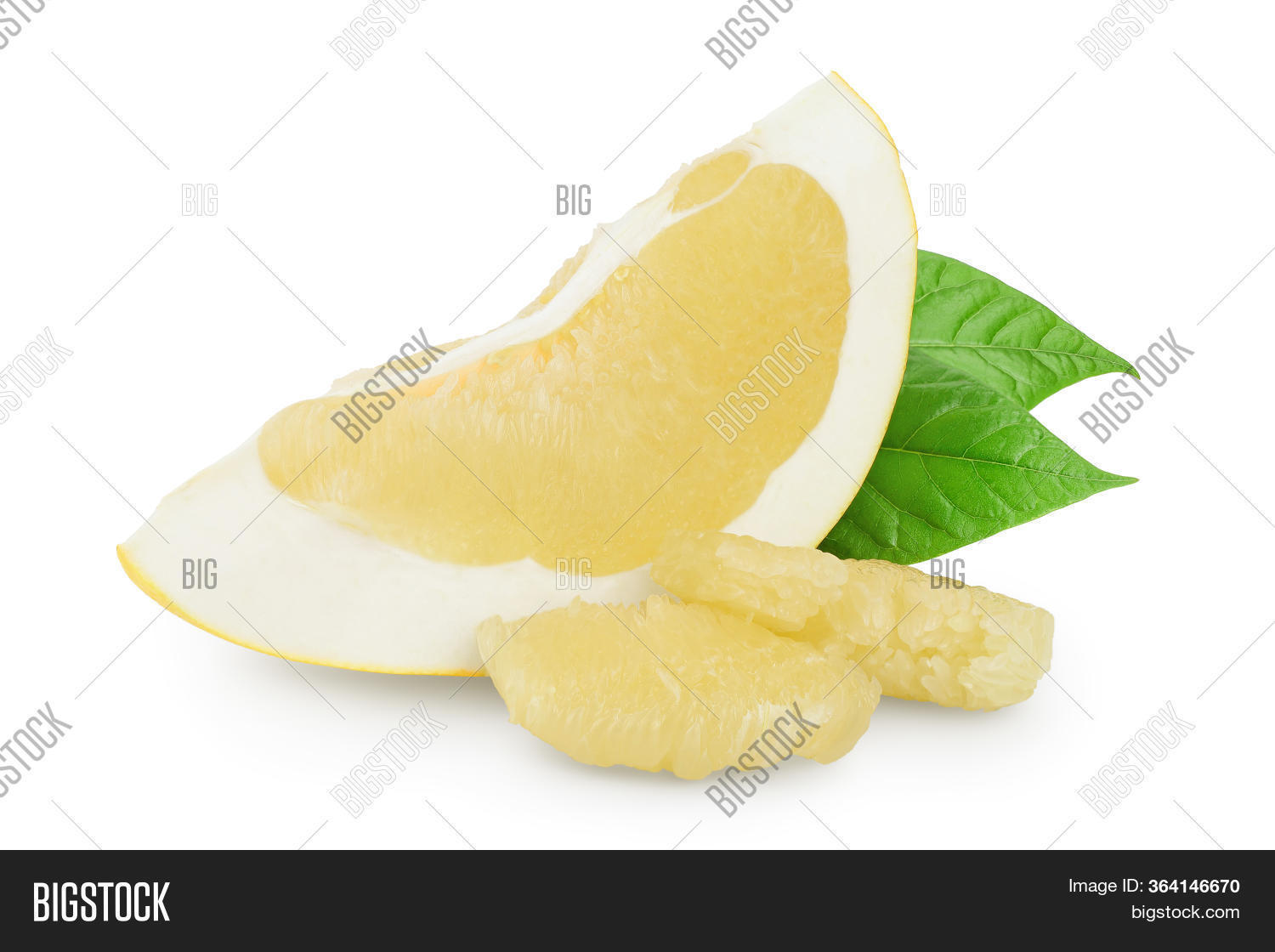 Pomelo Slice Leaf Image & Photo (Free Trial) | Bigstock