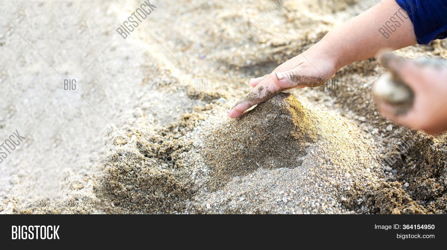 Child's Hands Sandbox Image & Photo (Free Trial) | Bigstock