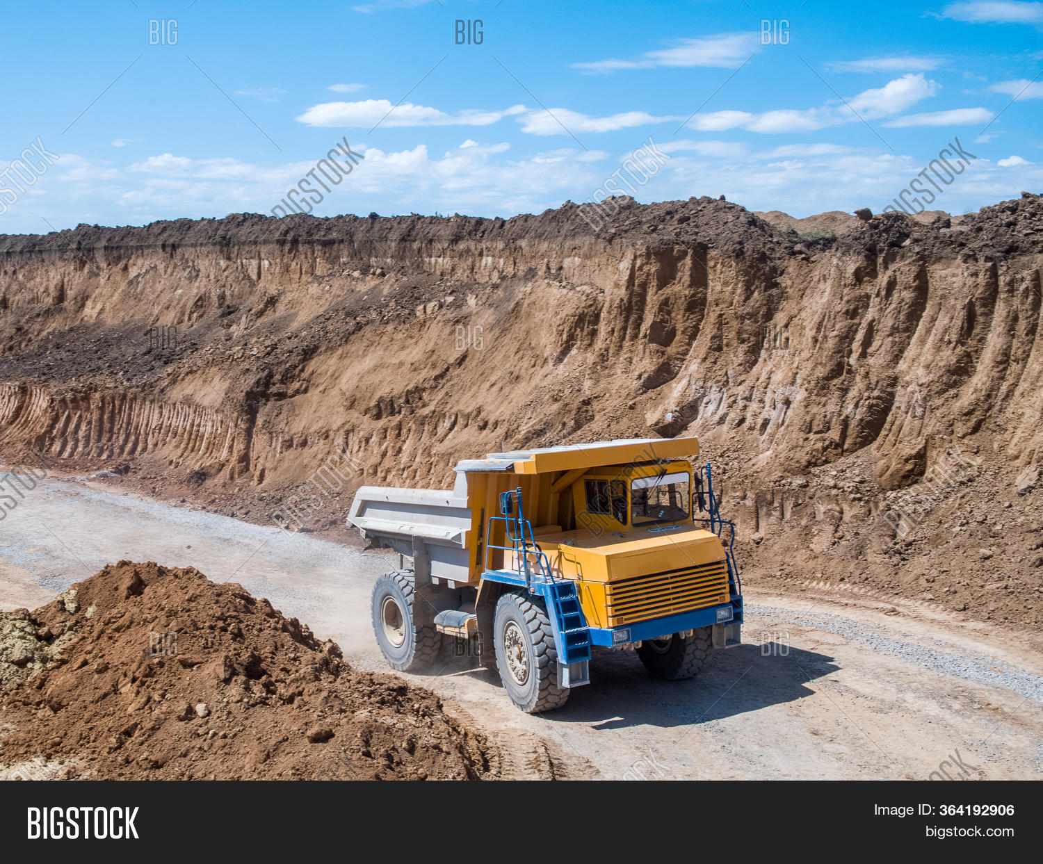 Mining Truck, Aerial Image & Photo (Free Trial) | Bigstock